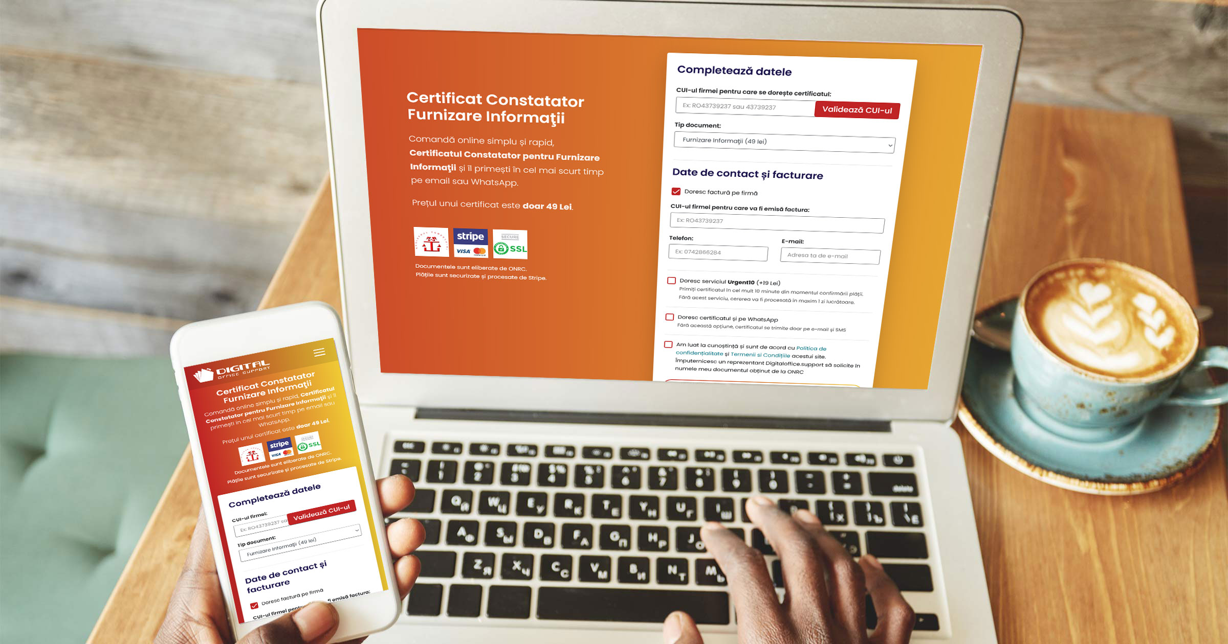Certificat constatator de bază pentru Informare - Openpixel.support